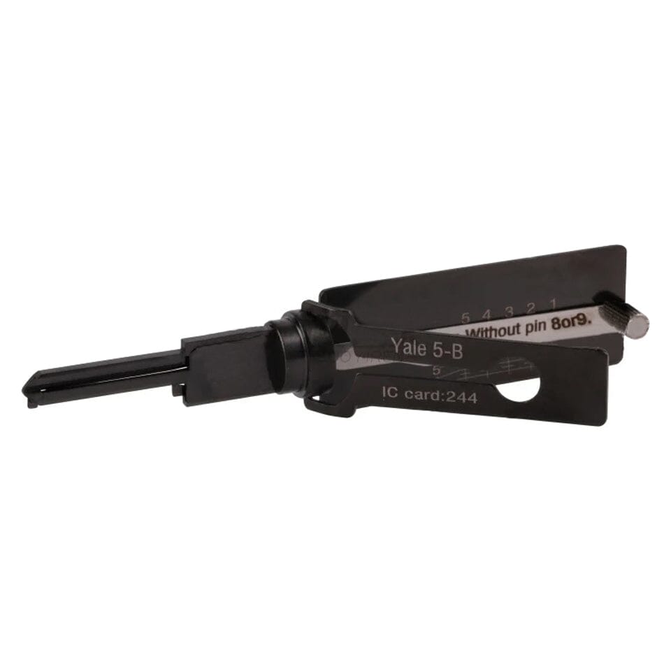 Lishi Style AKK Yale-5B 2-in-1 Pick & Decoder für YALE 5-Pin Euro ...